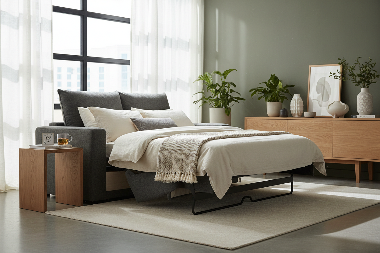 Permanent Sleeper Sofa Bed: The Ultimate Daily Sleep Guide – HOMSEE