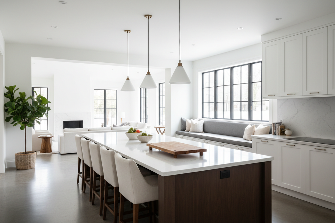 Kitchen Island Seating 6: The Ultimate Layout Guide – HOMSEE