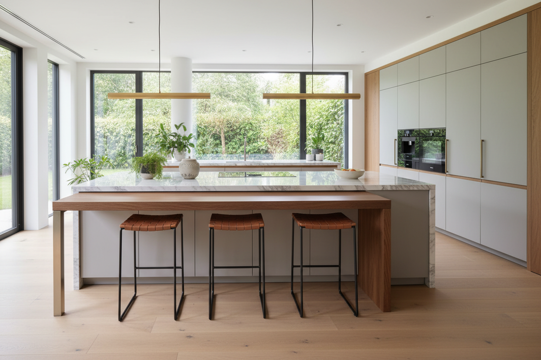 Island Extension for Seating: The Ultimate Layout Guide – HOMSEE