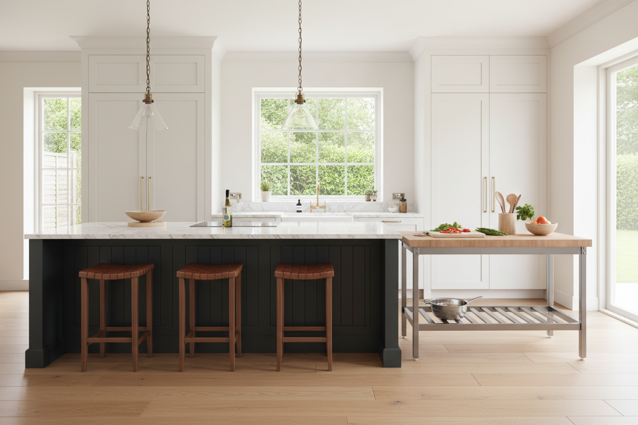 Kitchen Island vs Prep Table: Which Choice Suits Your Lifestyle? – HOMSEE