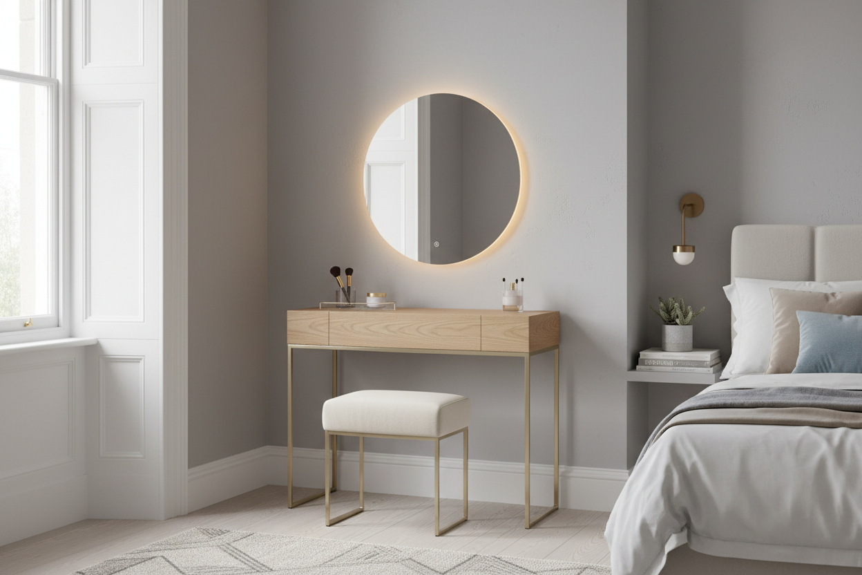 Narrow Makeup Vanities in Small Rooms: A Designer Guide – HOMSEE