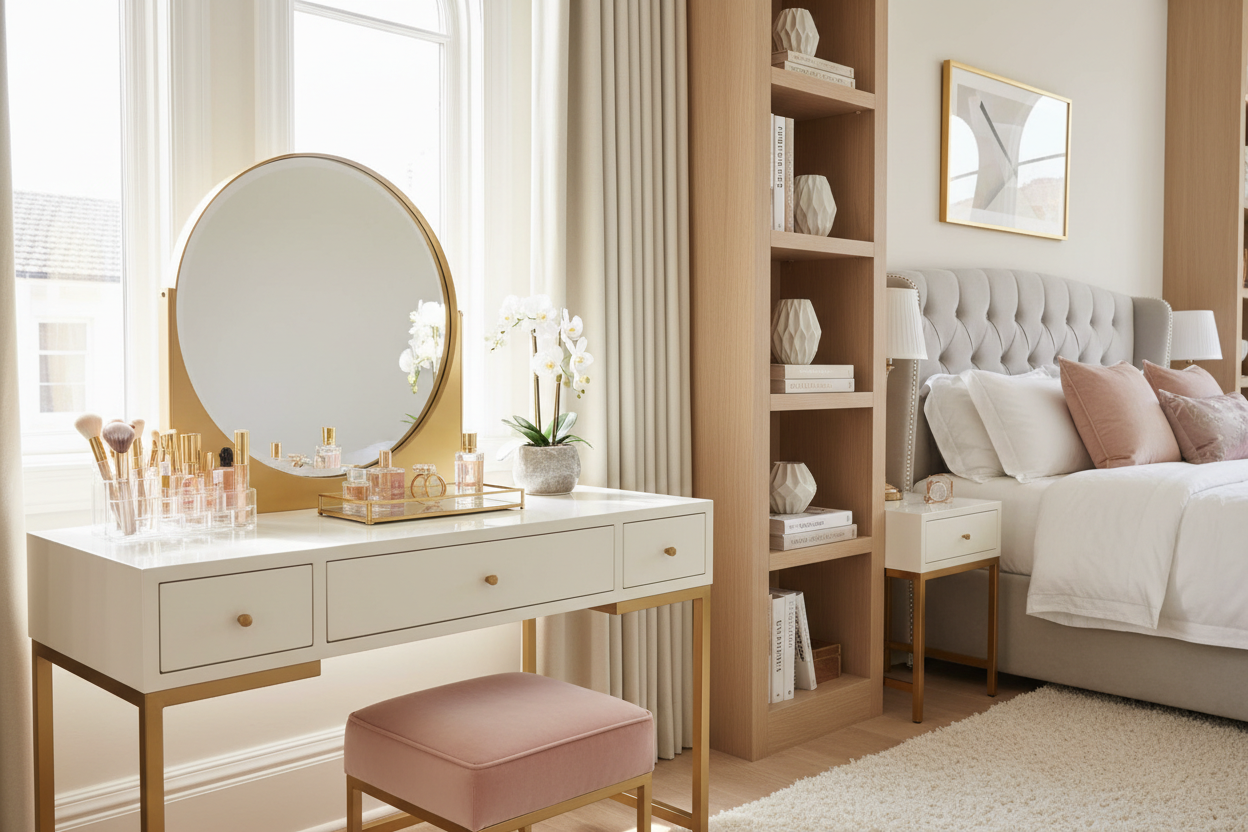 Vanity Set Up Secrets: How to Style a High-End Look – HOMSEE